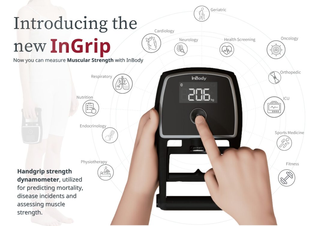 InGrip - Hand Grip Strength Dynamometer - InBody Asia